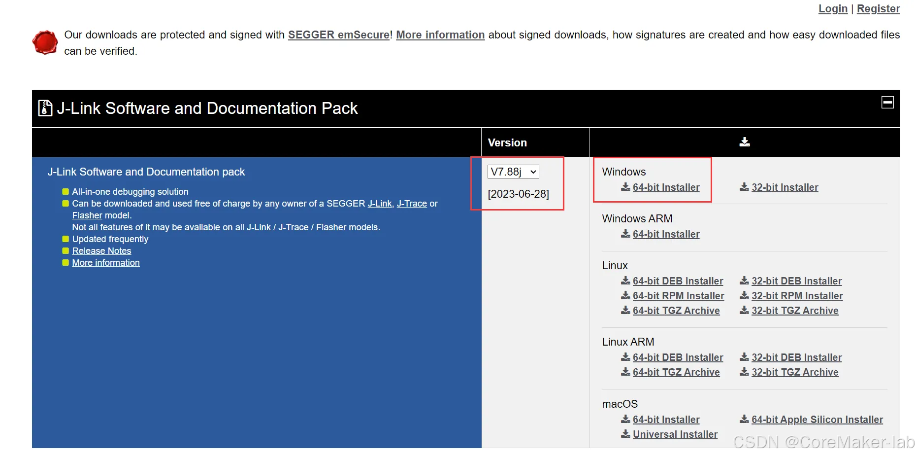 RA4M2_MINI开发(3)----使用J-Link或EZ-CUBE3烧录程序_ez-cube3主芯片烧写程序-CSDN博客