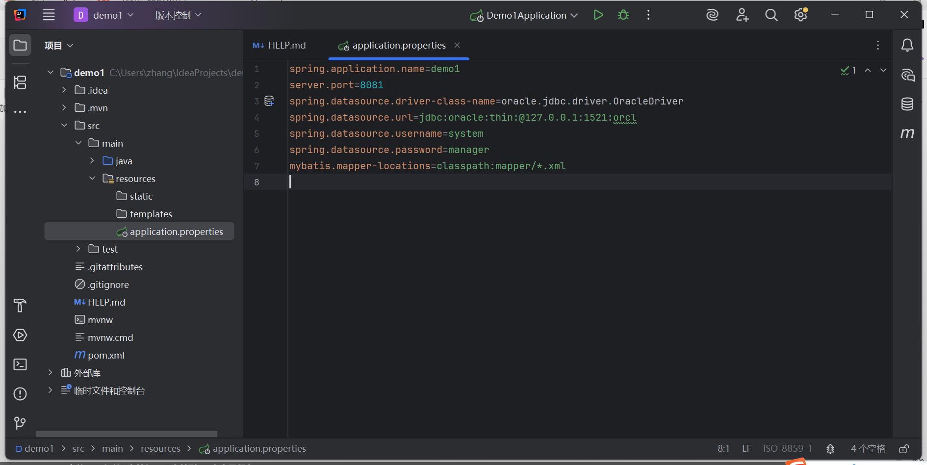 idea搭建Springboot+MyBatis+Oracle保姆级_springboot新建项目 oracle-CSDN博客