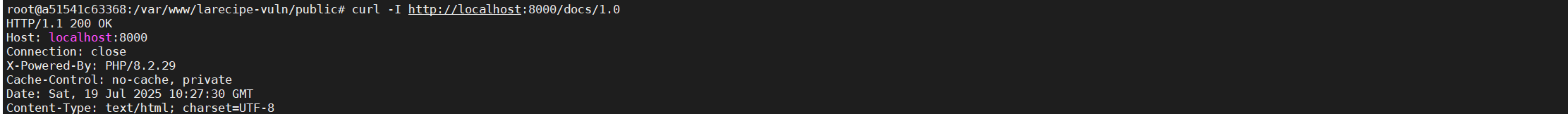 Laravel LaRecipe renderBlade 未授权 代码注入漏洞 (CVE-2025-53833)完整复现指南-CSDN博客