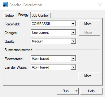Materials Studio学习笔记（二十二）——Forcite核心参数_forcite模块-CSDN博客