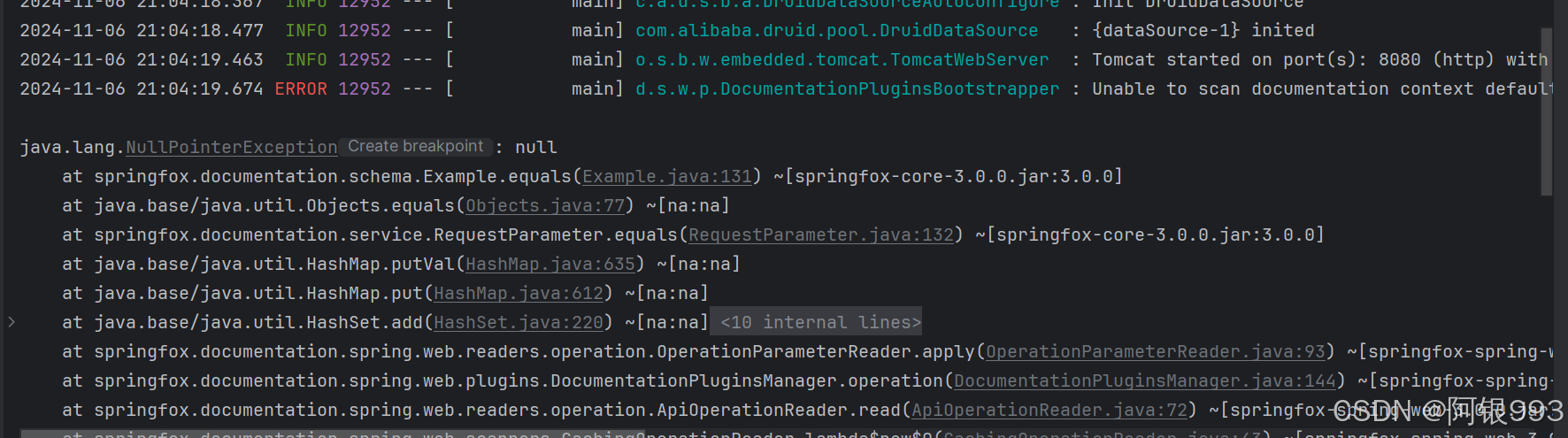 使用swagger2出现空指针异常_swagger2文档报空指针异常-CSDN博客
