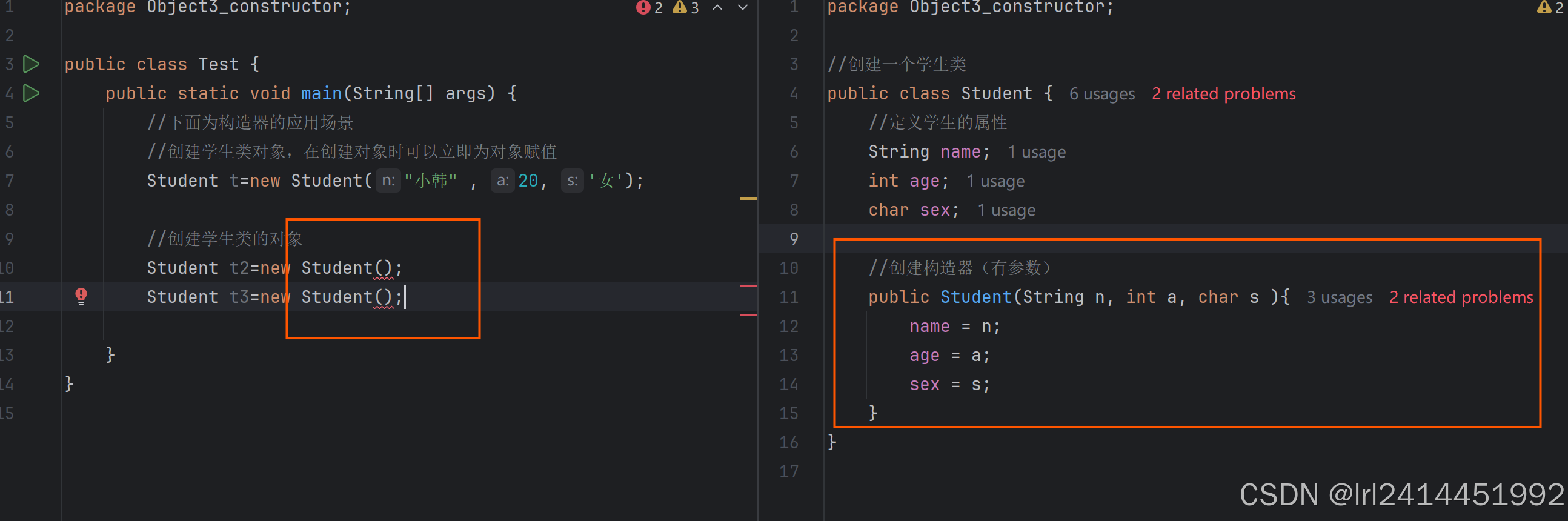 Java构造器的创建（类的基本语法）java构造体 Csdn博客
