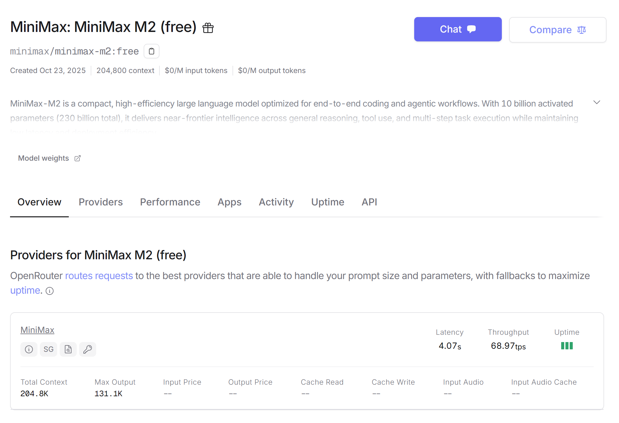 MiniMax M2，据说比 GLM-4.6 还强，支持 OpenRouter 免费调用_glm4.6和minimaxm2-CSDN博客