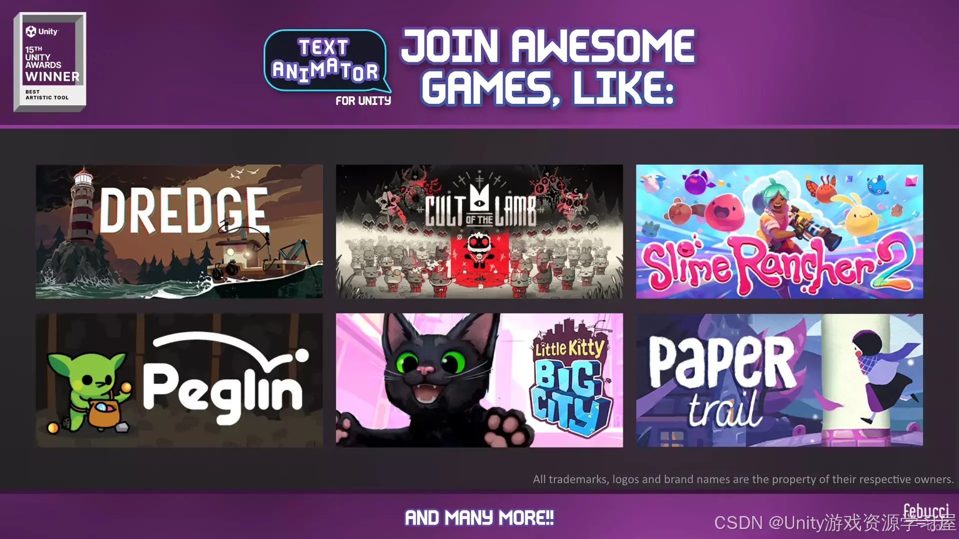 【Unity 文本动画插件】Text Animator for Unity 功能强大、易于使用，支持动态文本动画、文本特效、逐字打字机效果、颜色渐变等功能，可大幅增强游戏的文本表现力-CSDN博客