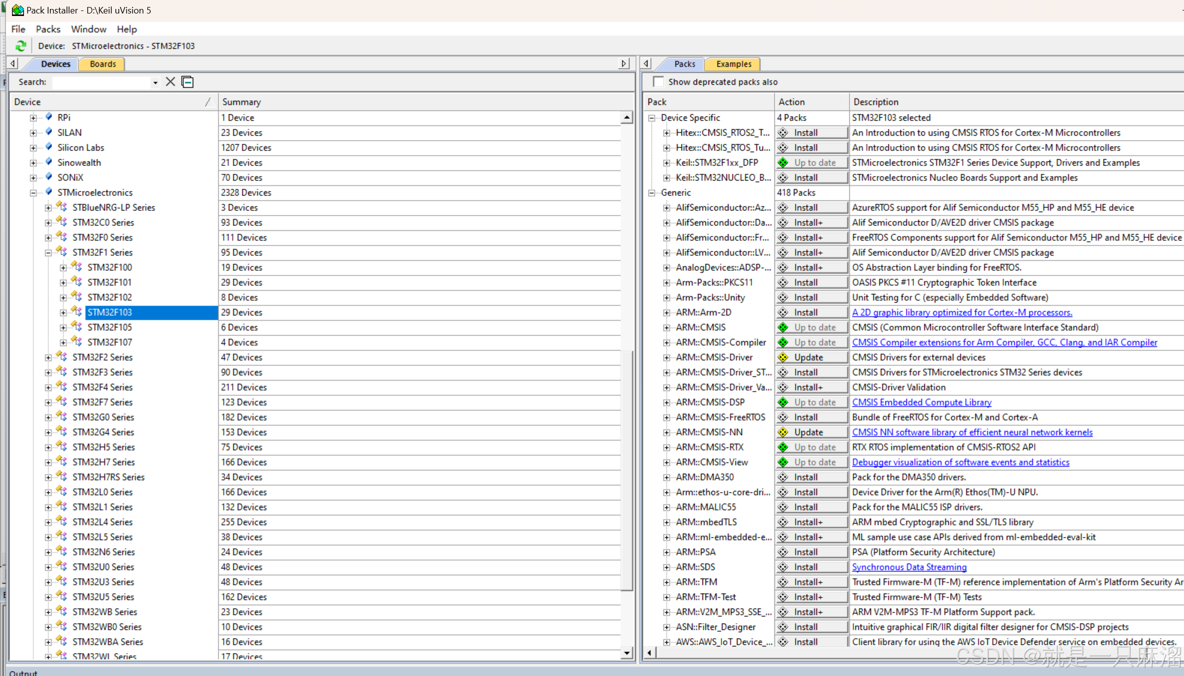 打开Keil5出现Loading PDSC Debug Description failed 错误_loading pdsc debugdescription failed-CSDN博客