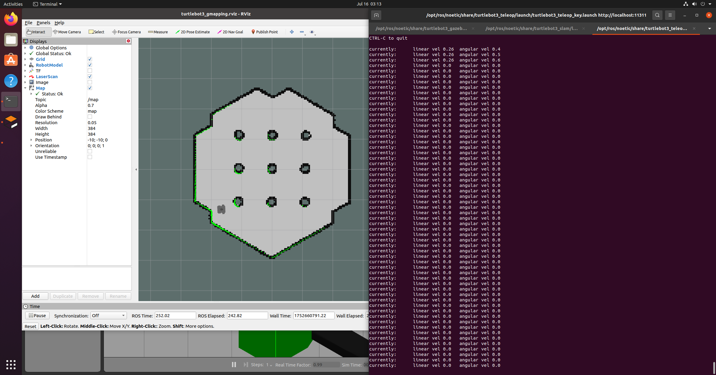 基于turtlebot3的slam建模和导航仿真实例_使用turtlebot3进行仿真实验-CSDN博客