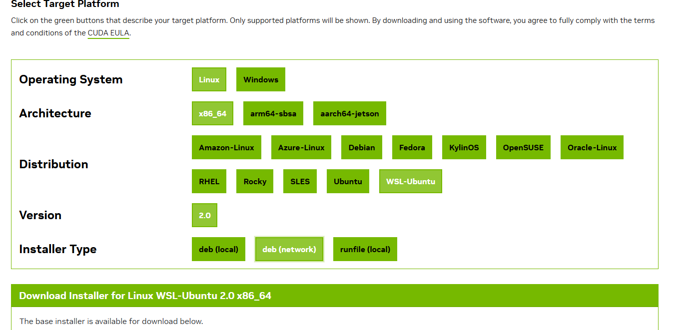 WSL 使用cuda ,避雷，大坑_cuda wsl-CSDN博客
