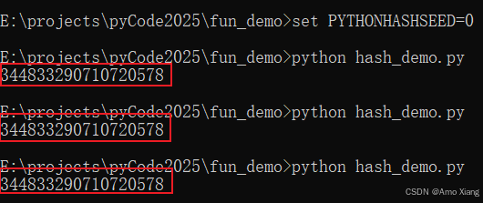Python 常用内置函数详解（六）：hash()函数----用于获取一个对象（字符串或者数值等）的哈希值_python hash-CSDN博客