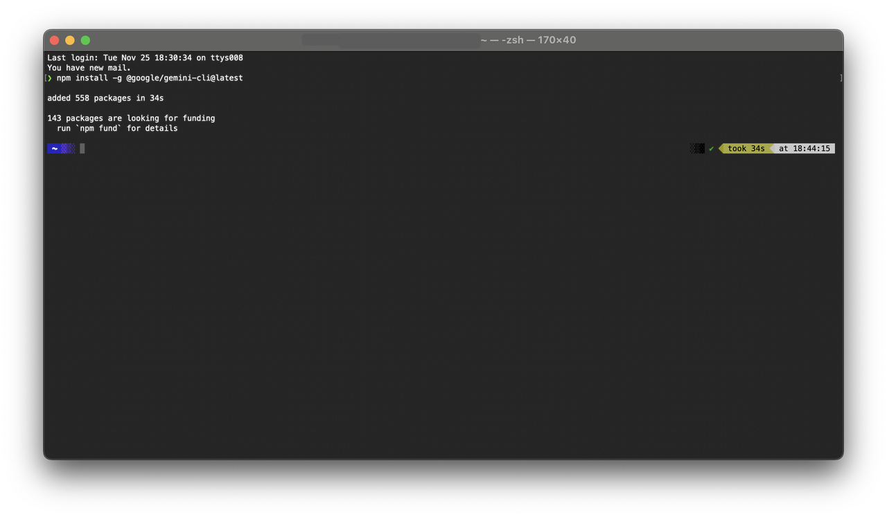 在 Gemini CLI 中使用 Gemini 3 Pro 实操指南-CSDN博客