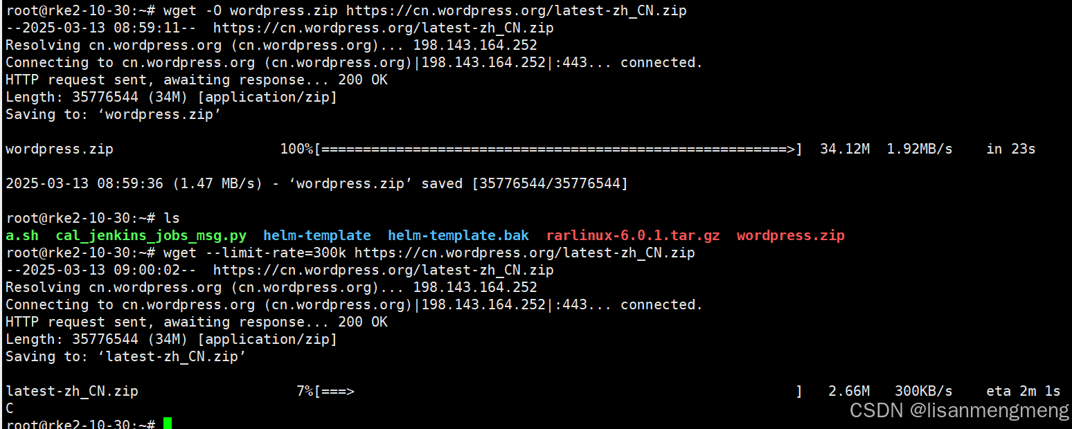 wget 命令介绍和使用案例-CSDN博客