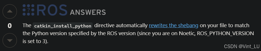 如何在ROS中调用anaconda虚拟环境，以及如何将一个python工程封装为一个ROS包并rosrun执行。_ros anaconda-CSDN博客
