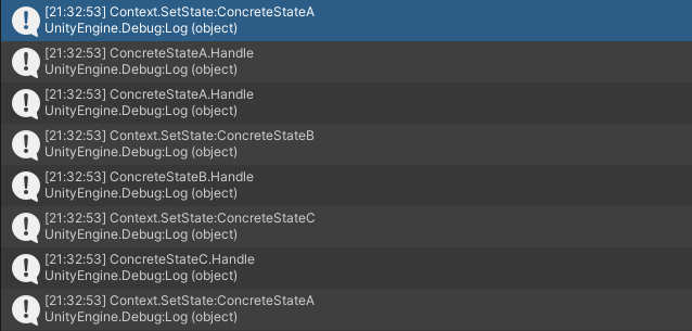 游戏场景的转换——状态模式（State）_unity setstate-CSDN博客
