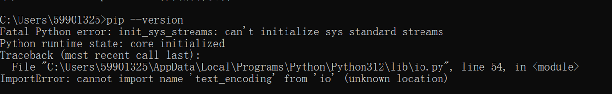 Fatal Python error: init_fs_encoding: failed to get the Python codec of ...