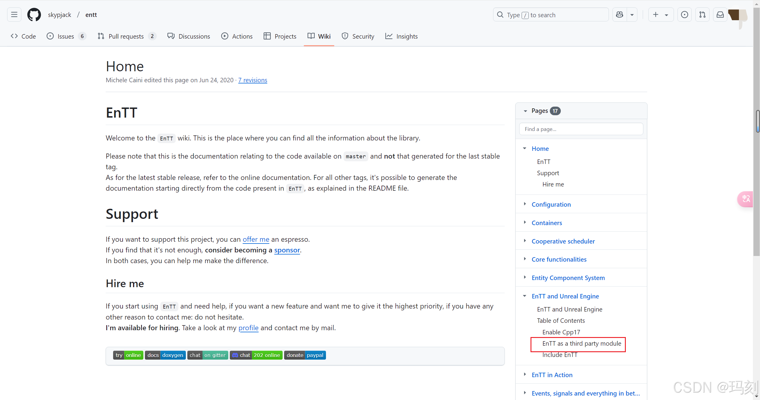 记个笔记：UE5接入Entt(ECS)_ue5 ecs-CSDN博客
