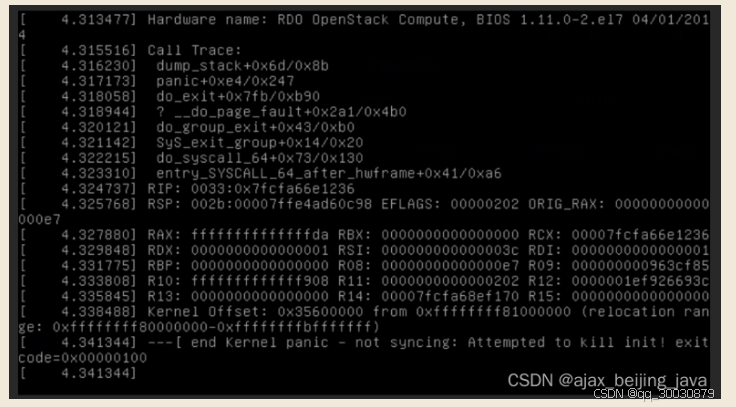 Linux系统启动异常问题进入单用户模式抢救_kernel panic - not syncing: attempted to kill init-CSDN博客