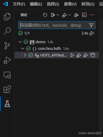 HDFS学习04-Vscode+Java+hdfs的环境配置，通过代码来操作HDFS_vscode hadoop hdfs-CSDN博客