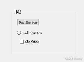 QT原生控件-QGroupBox的使用及样式_qgroupbox样式-CSDN博客