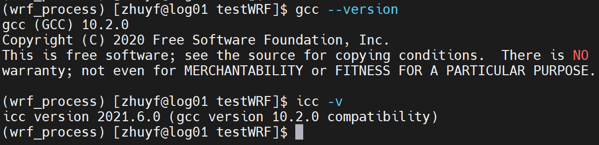 Linux上 WRF Intel编译过程及问题记录_wrf编译-CSDN博客