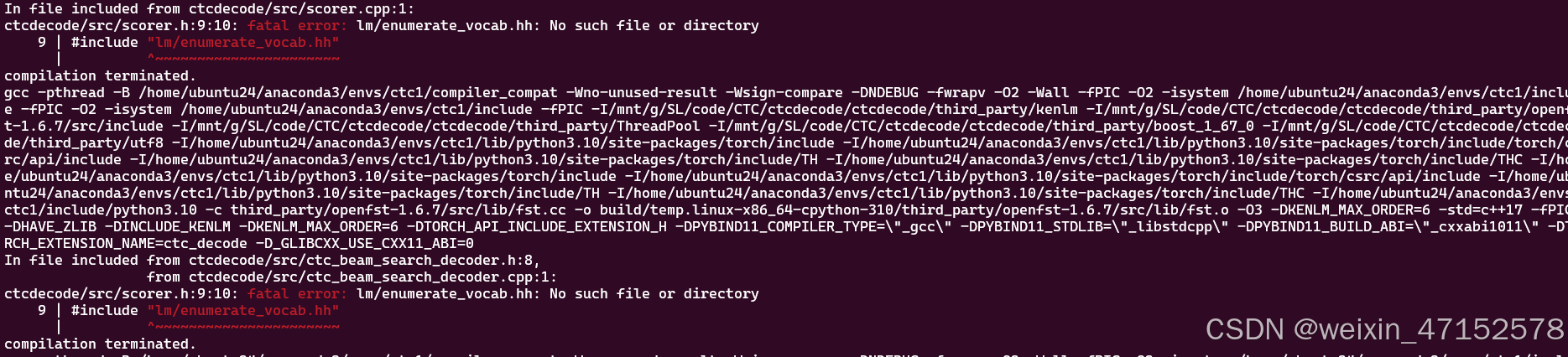 windows装WSL2后安装ctcdecode成功（CPU版无CUDA）_ctcdecode windows-CSDN博客
