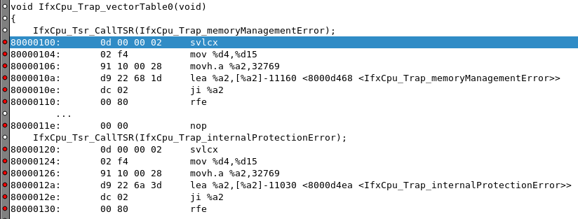 [Example][Basic] - TC3XX 启动流程_tc397 trap向量表-CSDN博客