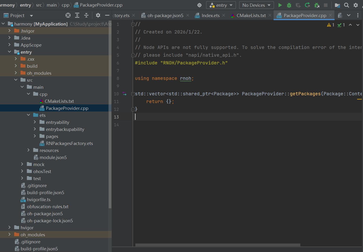 OpenHarmony版React Native开发环境搭建学习笔记-CSDN博客