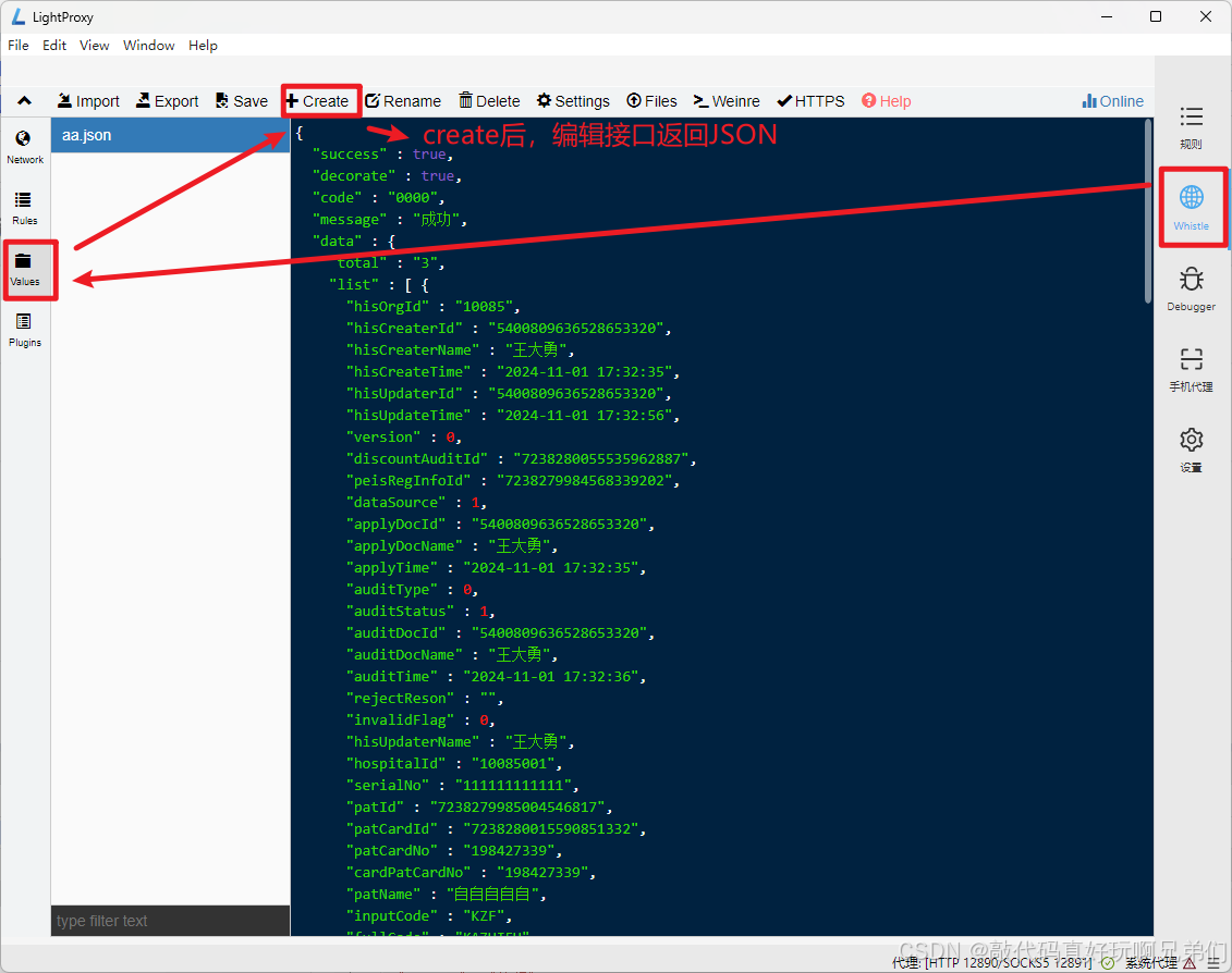 lightProxy抓包工具的基本使用-CSDN博客
