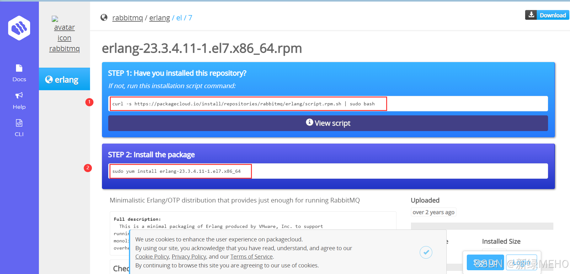 详解RabbitMQ在Centos上的安装_centos安装rabbitmq-CSDN博客