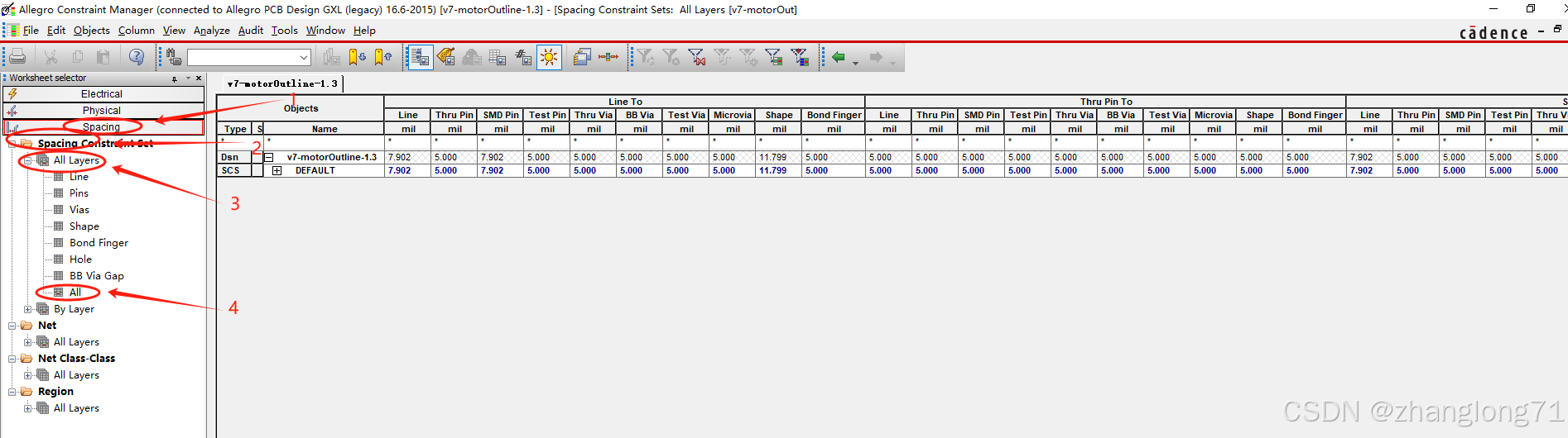 CadenceAllegro16.6 画PCB的操作_cadence画pcb-CSDN博客