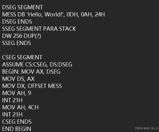 使用dosbox的debug功能和调试汇编语言源文件asm_dosbox debug-CSDN博客