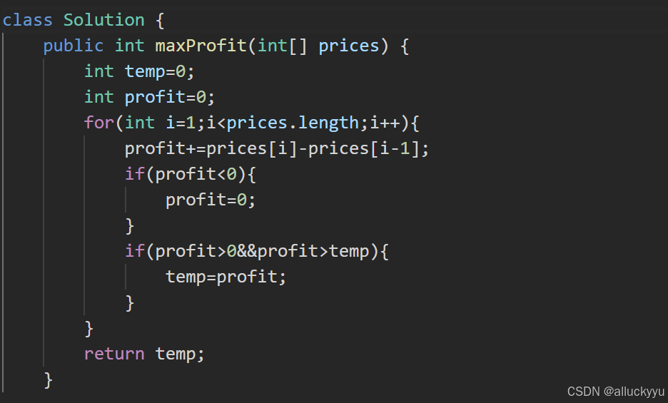 leetcode面试经典150题之 121. 买卖股票的最佳时机-CSDN博客