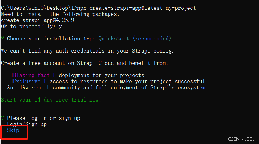 strapi安装教程，并使用nginx部署到本地_strapi 安装-CSDN博客