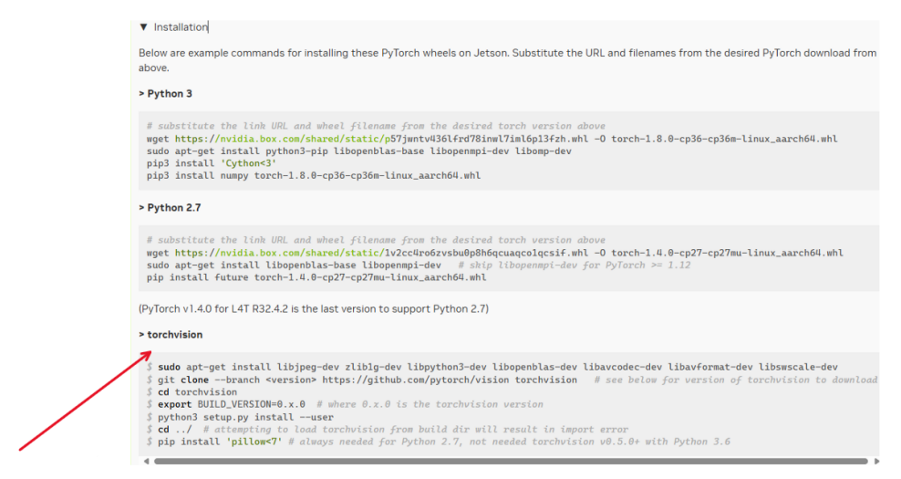jetson nano 安装torch和torchvison（走英伟达官网）_pytorch for jetson-CSDN博客