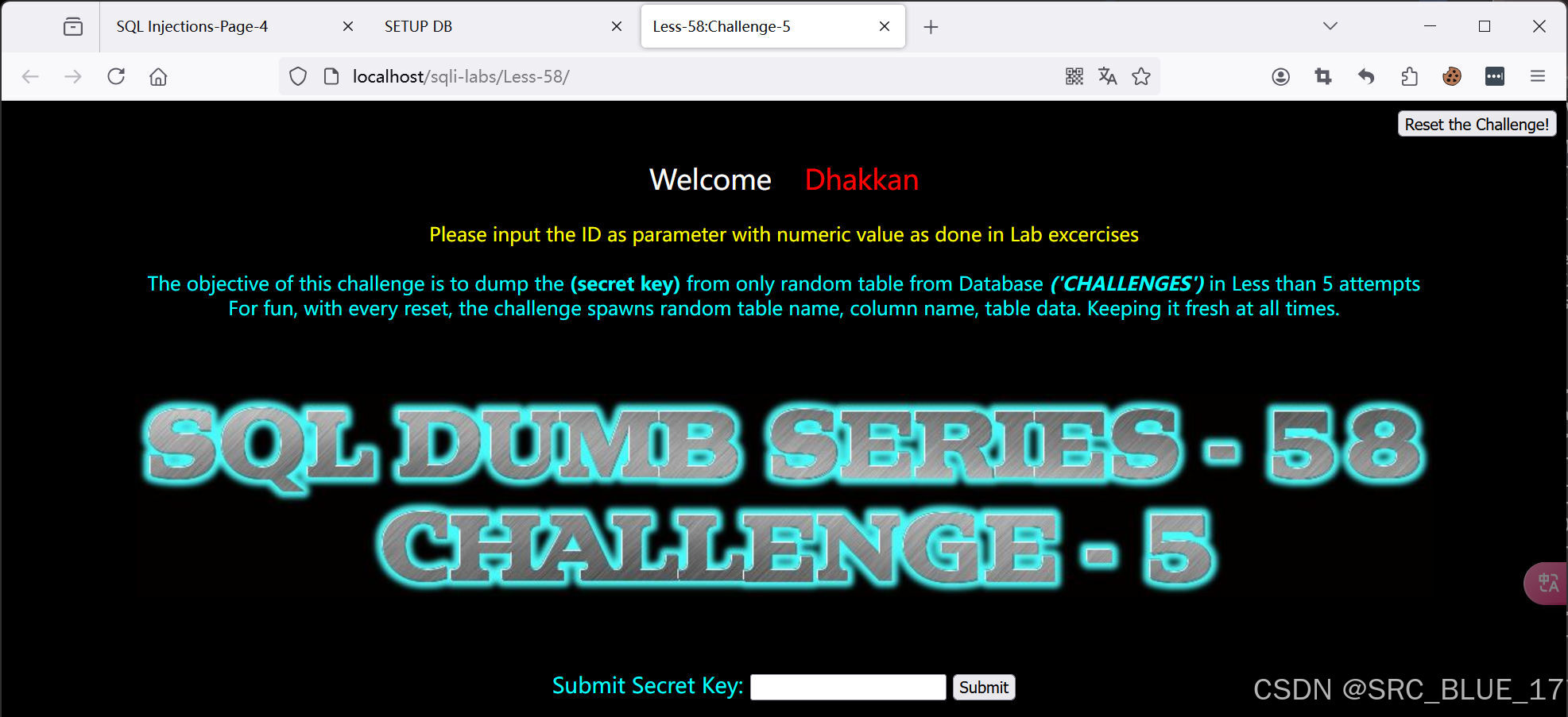 SQLI LABS | Less-58 GET-Challenge-Double Query-5 Queries Allowed-Variation 1_sqlilabsless58-CSDN博客