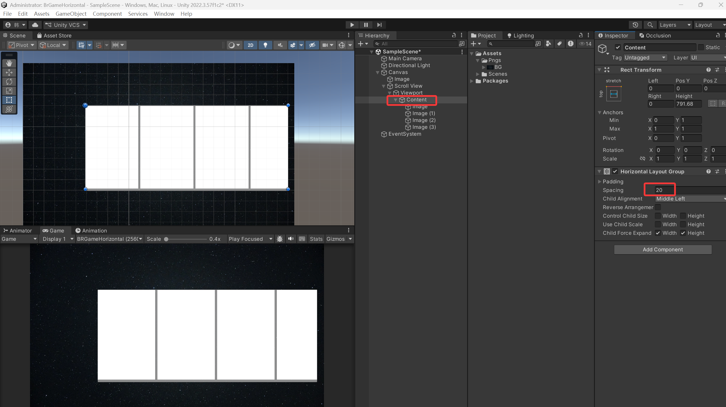 Spade5『使用Unity组件 Scroll View』-CSDN博客