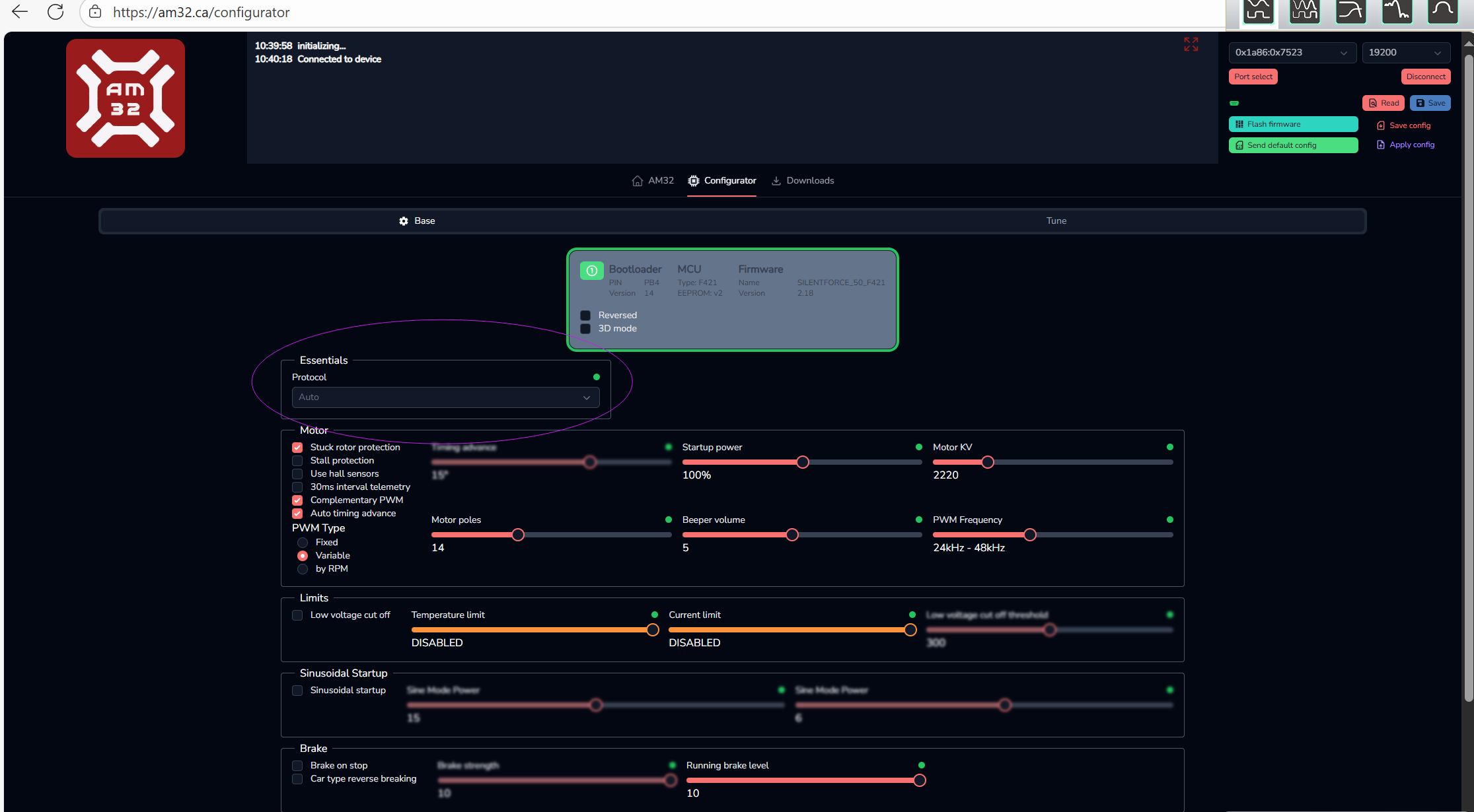 AM32电调学习-固件烧写、配置和调试-CSDN博客