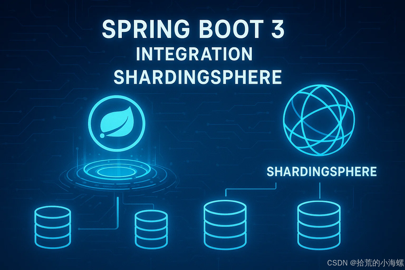 JAVA：Spring Boot3 集成 ShardingSphere 实现数据分库分表_springboot3 集成 分库-CSDN博客