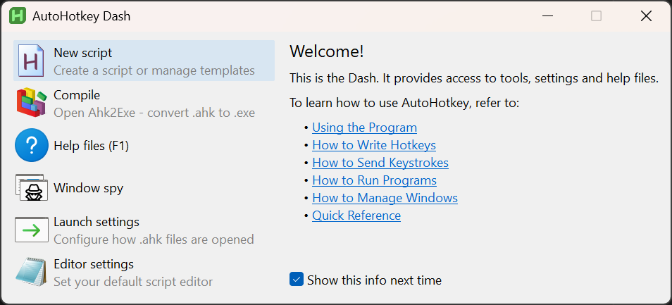 关于 AutoHotkey Dash 怎么在次打开-CSDN博客