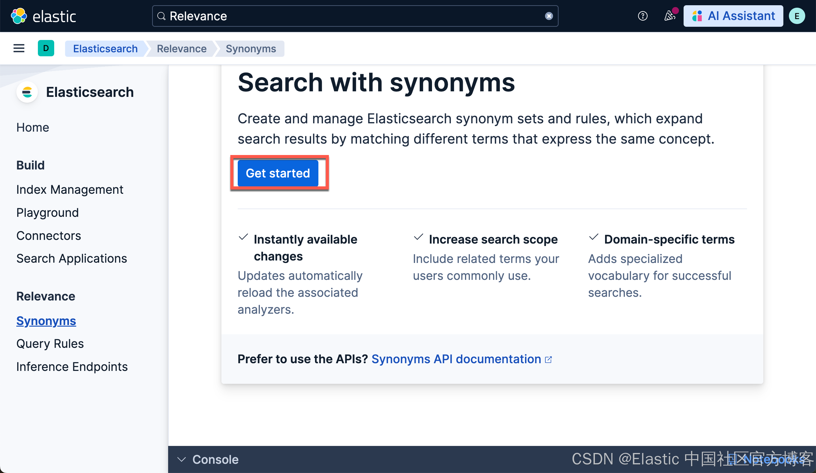 如何使用 Synonyms UI 上传和管理 Elasticsearch 同义词 - 9.1-CSDN博客