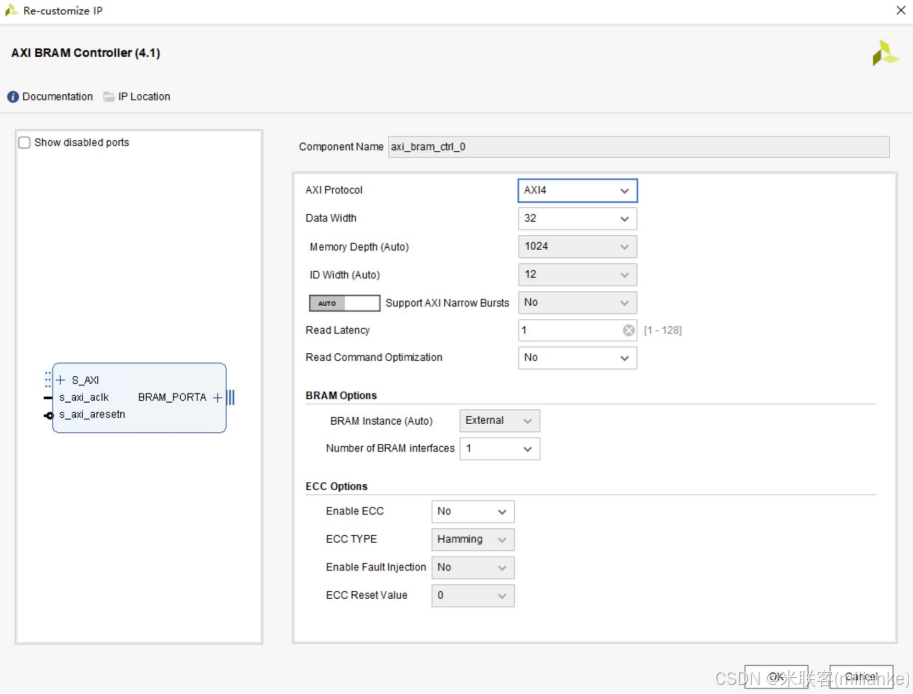 [米联客-XILINX-H3_CZ08_7100] FPGA_SDK高级篇连载-01AXI-BRAM控制信号拓展方案_axi bram ...