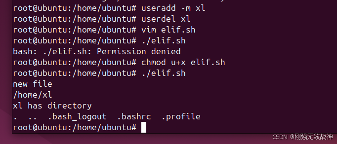 Linux & Shell 编程基础——使用结构化命令_shell if then else-CSDN博客