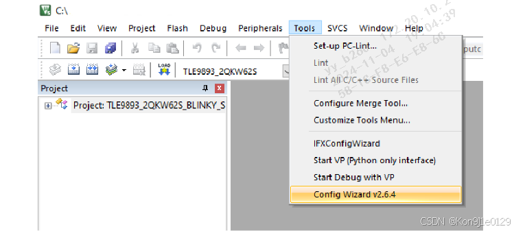 如何将Infineon MOTIX™ MCU的Config Wizard配置向导集成到Keil uVision 和 IAR中_infineon mcu configuration wizard ...