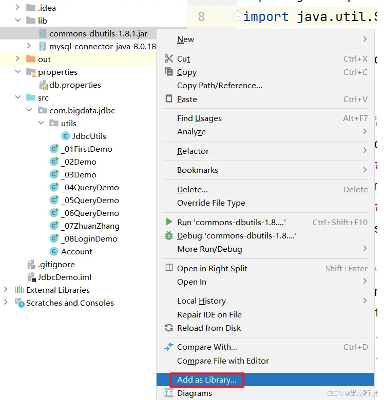 DbUtils的介绍，下载，实战和Handler实现类_ddlutils代码下载-CSDN博客