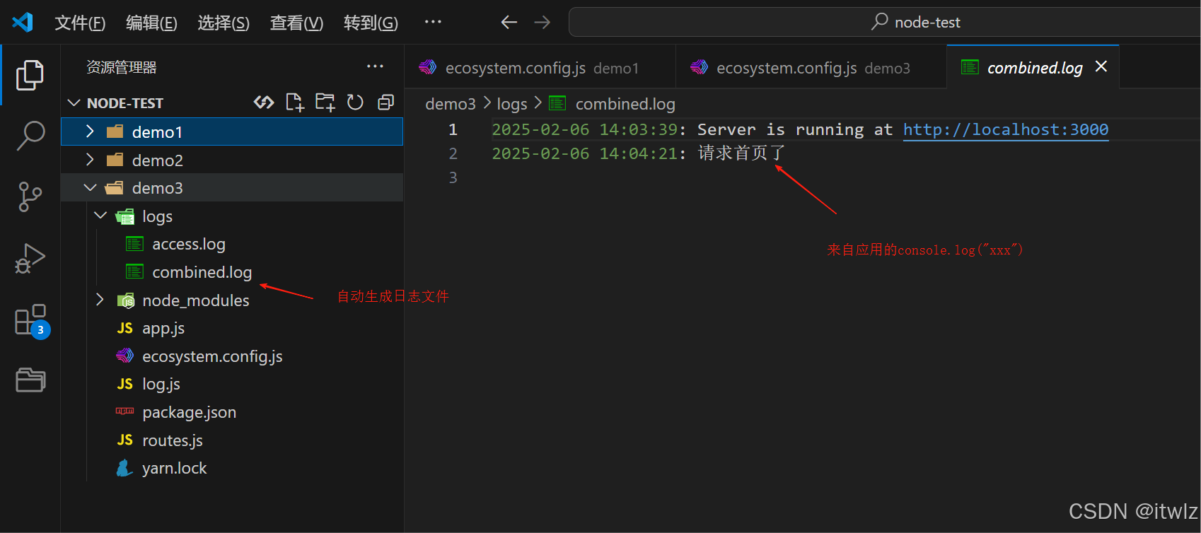 KOA使用PM2记录接口日志和应用日志_pm2日志配置-CSDN博客