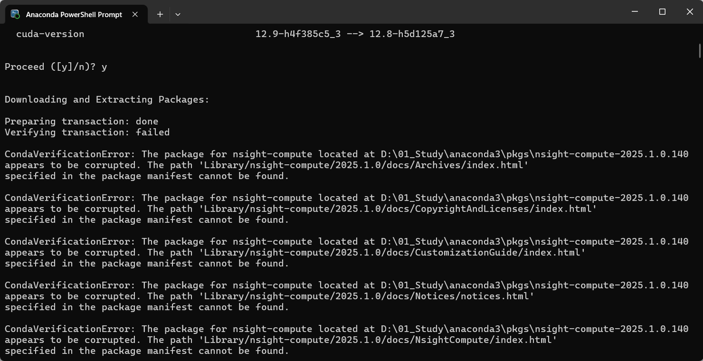 Windows系统在conda环境内安装cuda、cudnn以及后续安装pytorch-gpu_conda安装cuda12.8-CSDN博客