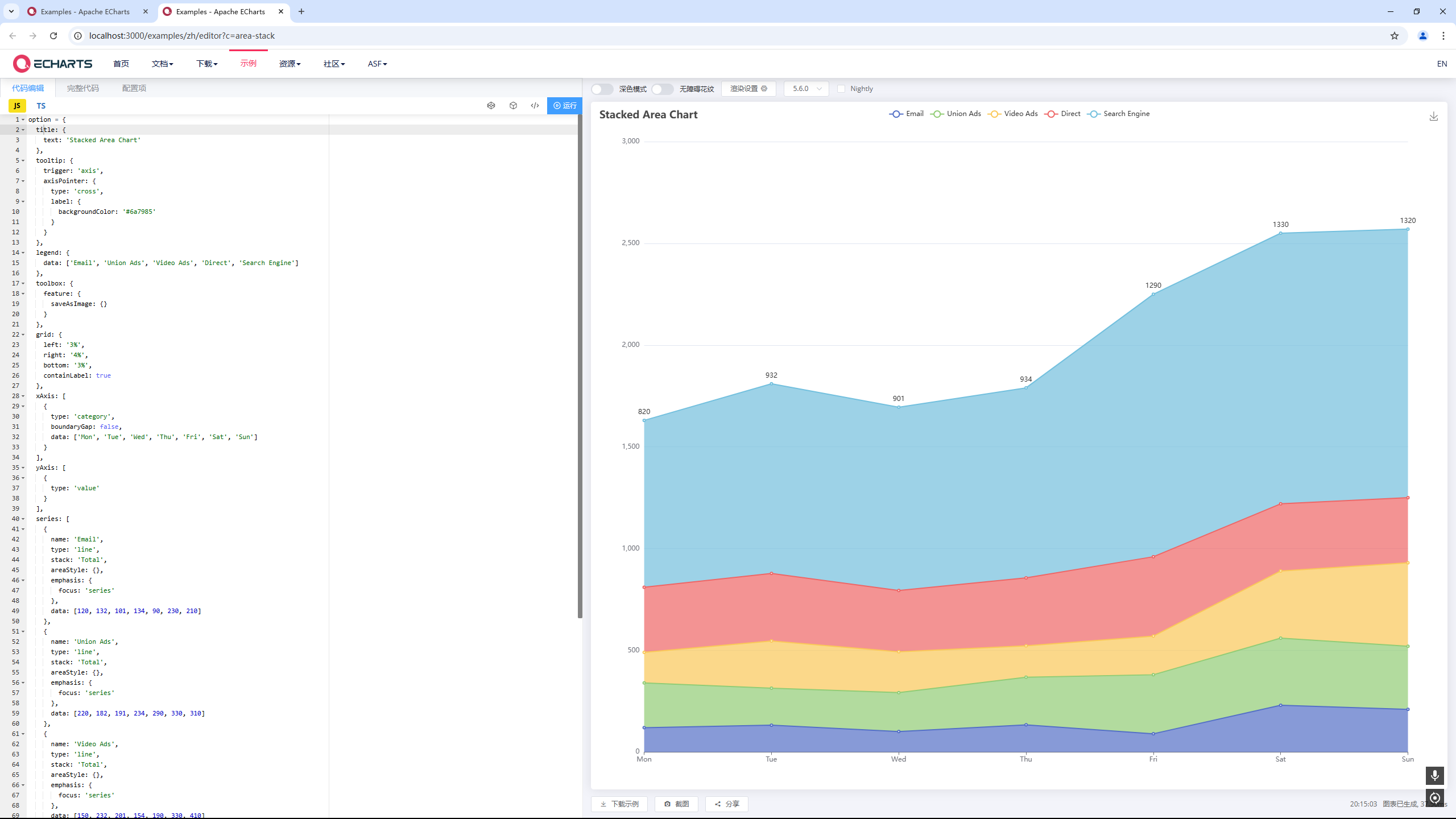 将Echarts官网部署到本地_echarts本地部署-CSDN博客
