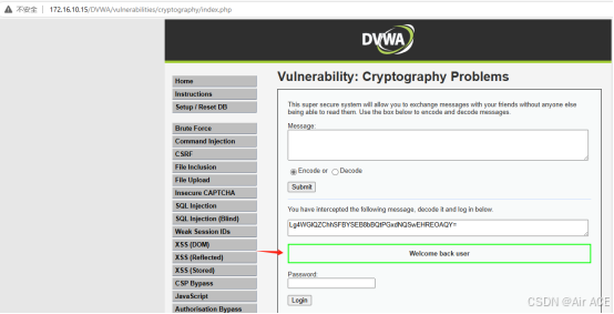 DVWA-low Cryptography Problems_dvwa cryptography problems-CSDN博客
