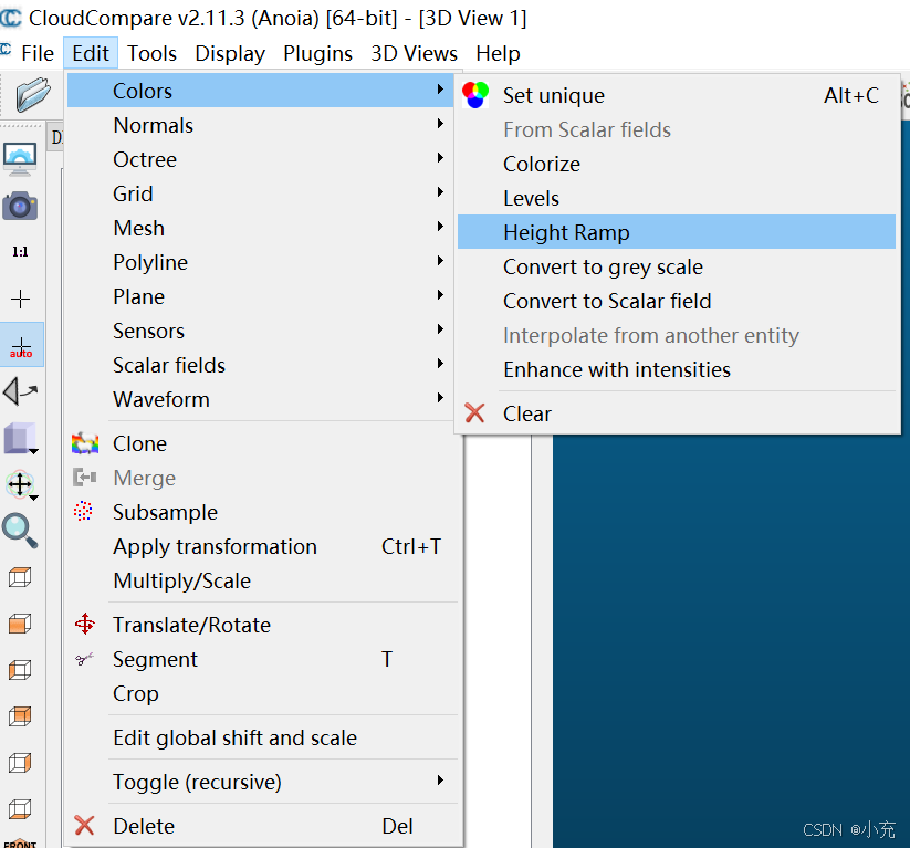 CloudCompare 源码学习-height ramp_cloudcompare源码-CSDN博客