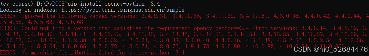 【已解决】cv2.xfeatures2d.SIFT_create()不可用-CSDN博客