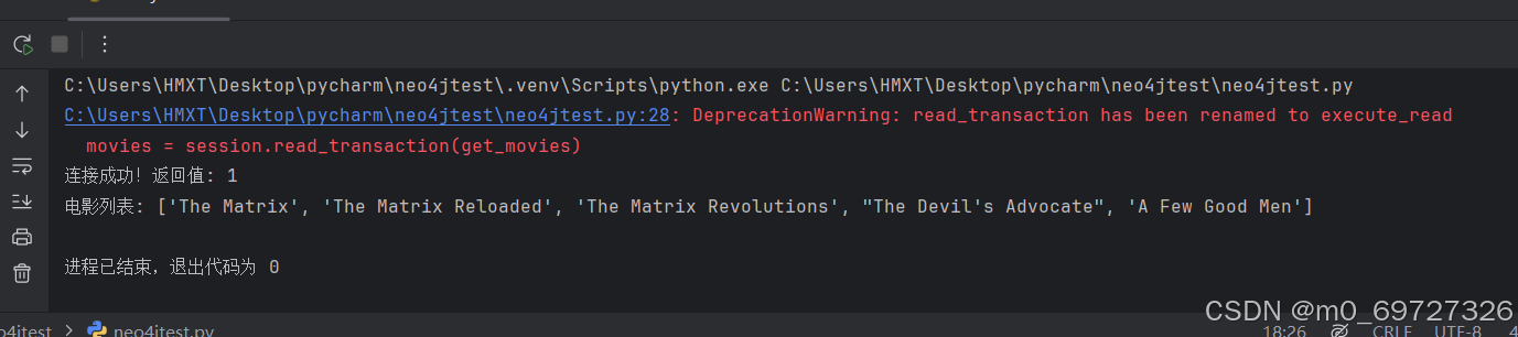用python 连接 neo4j_python连接neo4j-CSDN博客