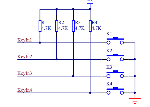 【六】按键控制（KST-51）_按键电路-CSDN博客